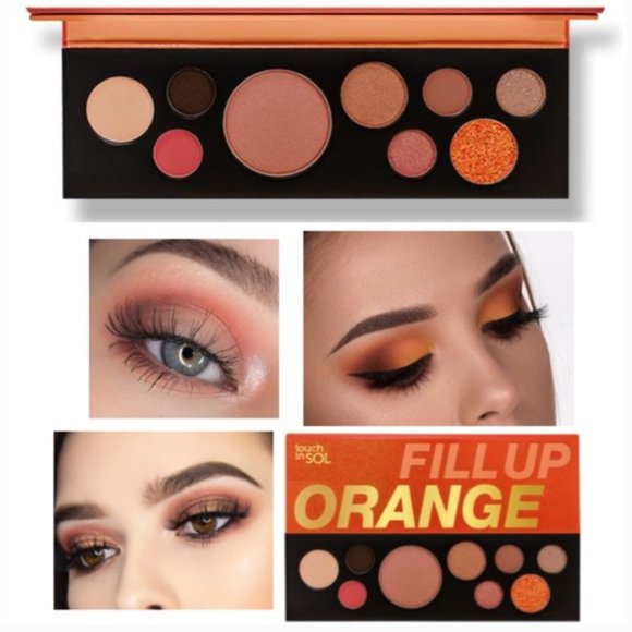 touch in SOL | Makeup | Touch In Sol Fill Up Orange Eyeshadow Palette ...